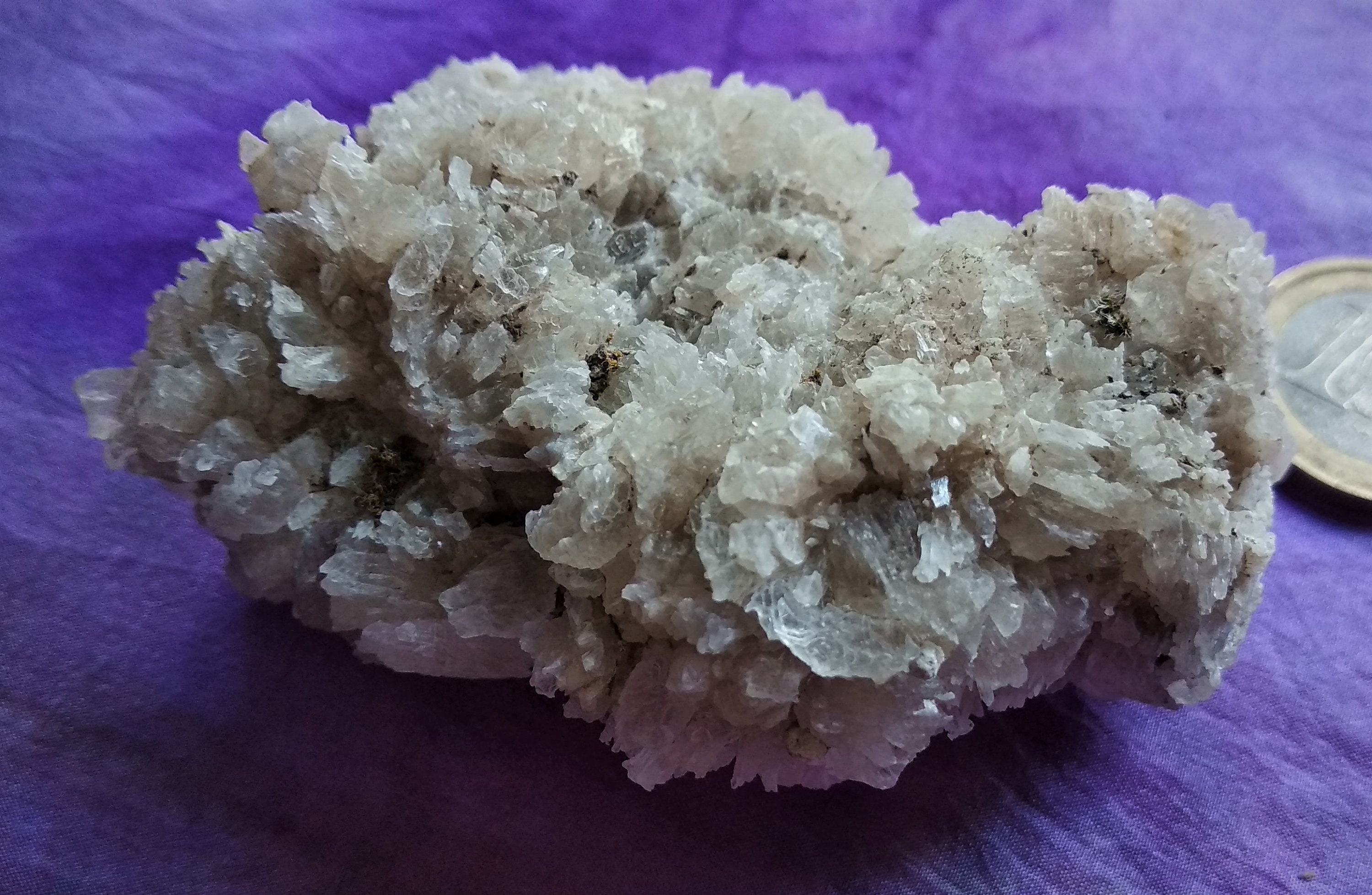 Gypsum Crystal Cluster - Etsy