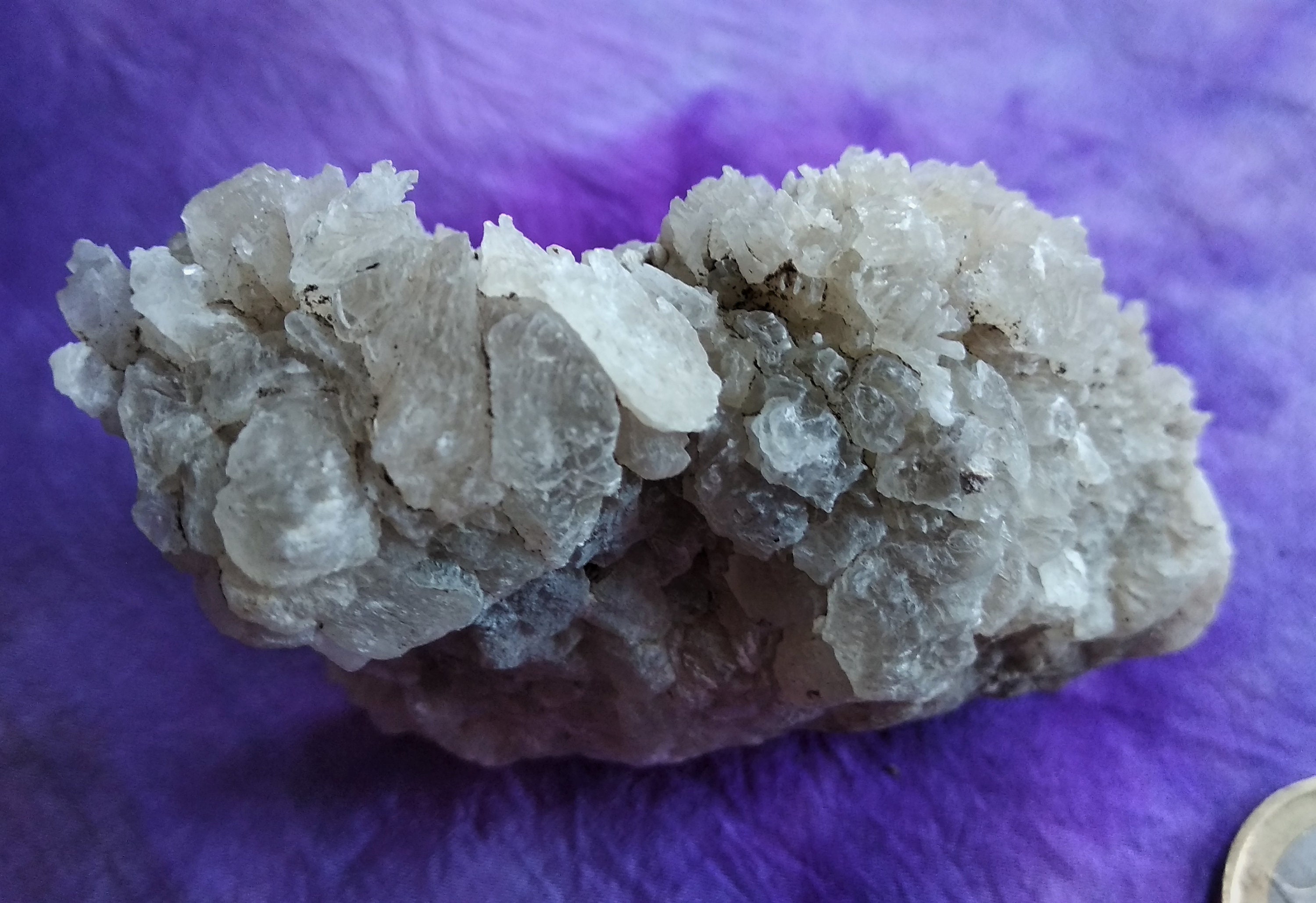 Gypsum Crystal Cluster - Etsy