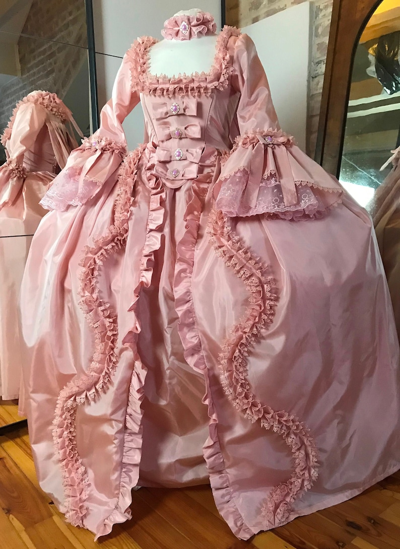 Custom Marie Antoinette Robe Rococo Baroque Masquerade Venise | Etsy
