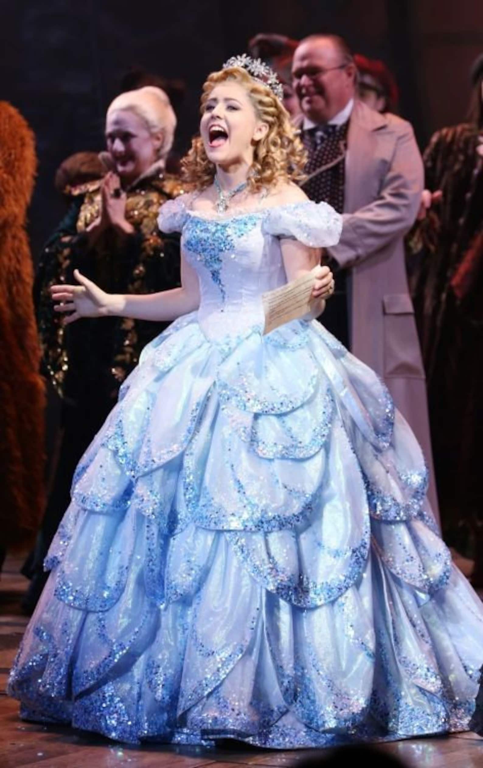 Glinda The Good Witch Wicked Gown Dress Musical Halloween Etsy