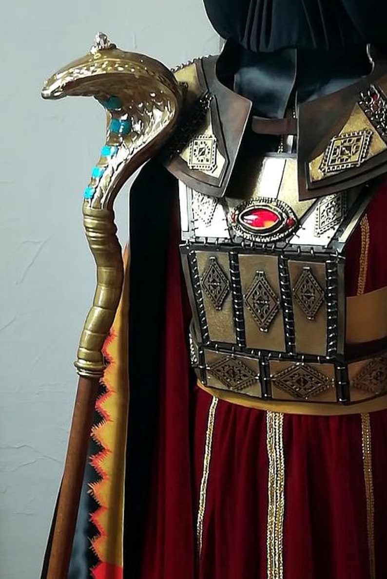High Quality Handmade Jafar costume Aladdin Movie 2019 Staff | Etsy