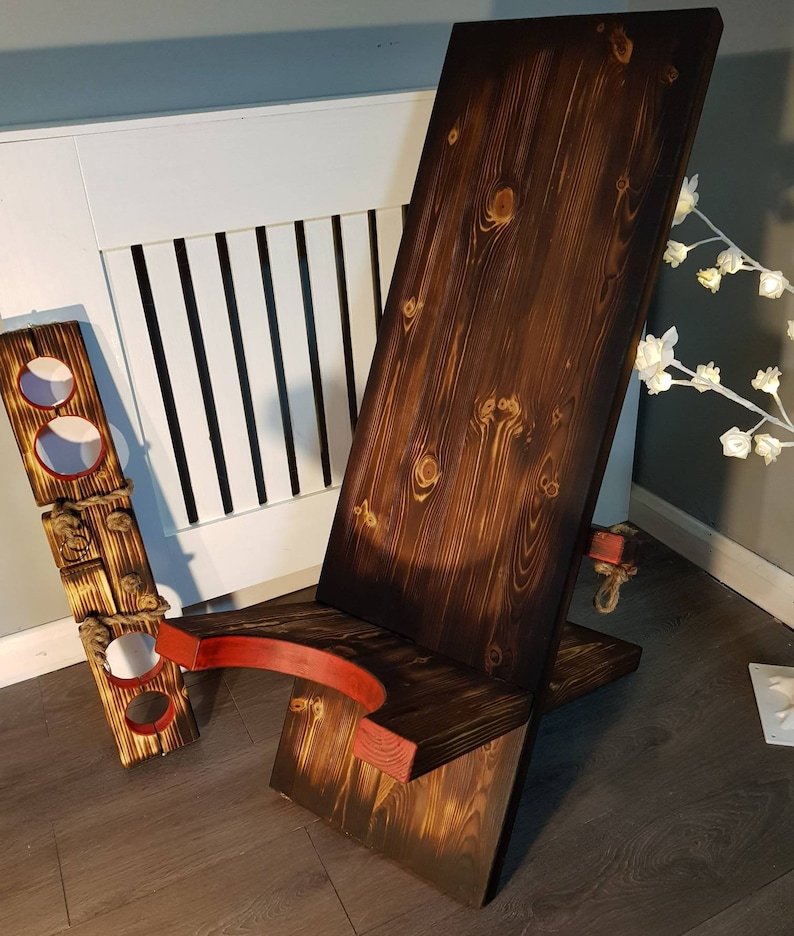 His Her Pleasure Oral And Sex Restraint Chair Sex Throne Etsy