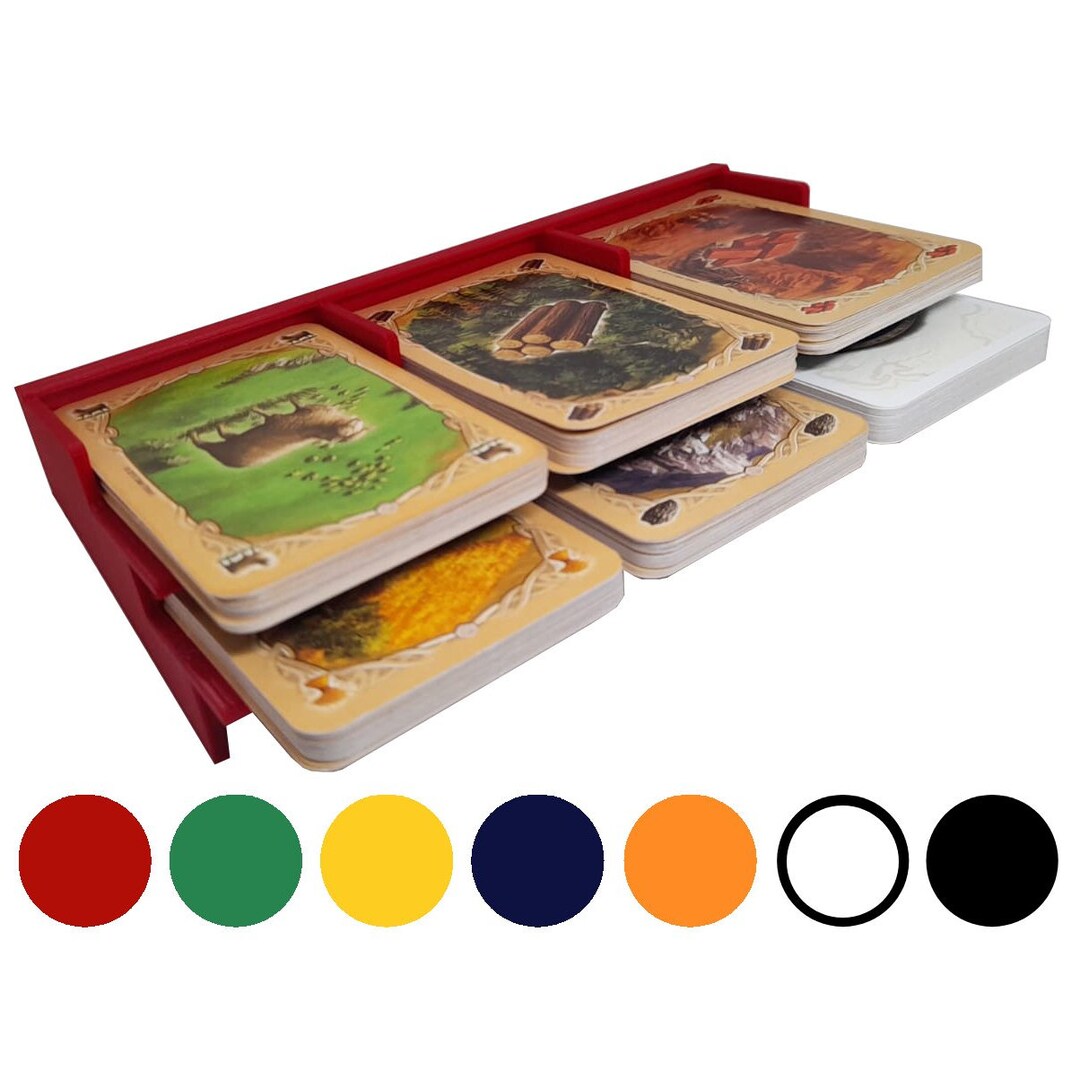 The Settlers of Catan Resource and Development Card Holder Stand - for ...
