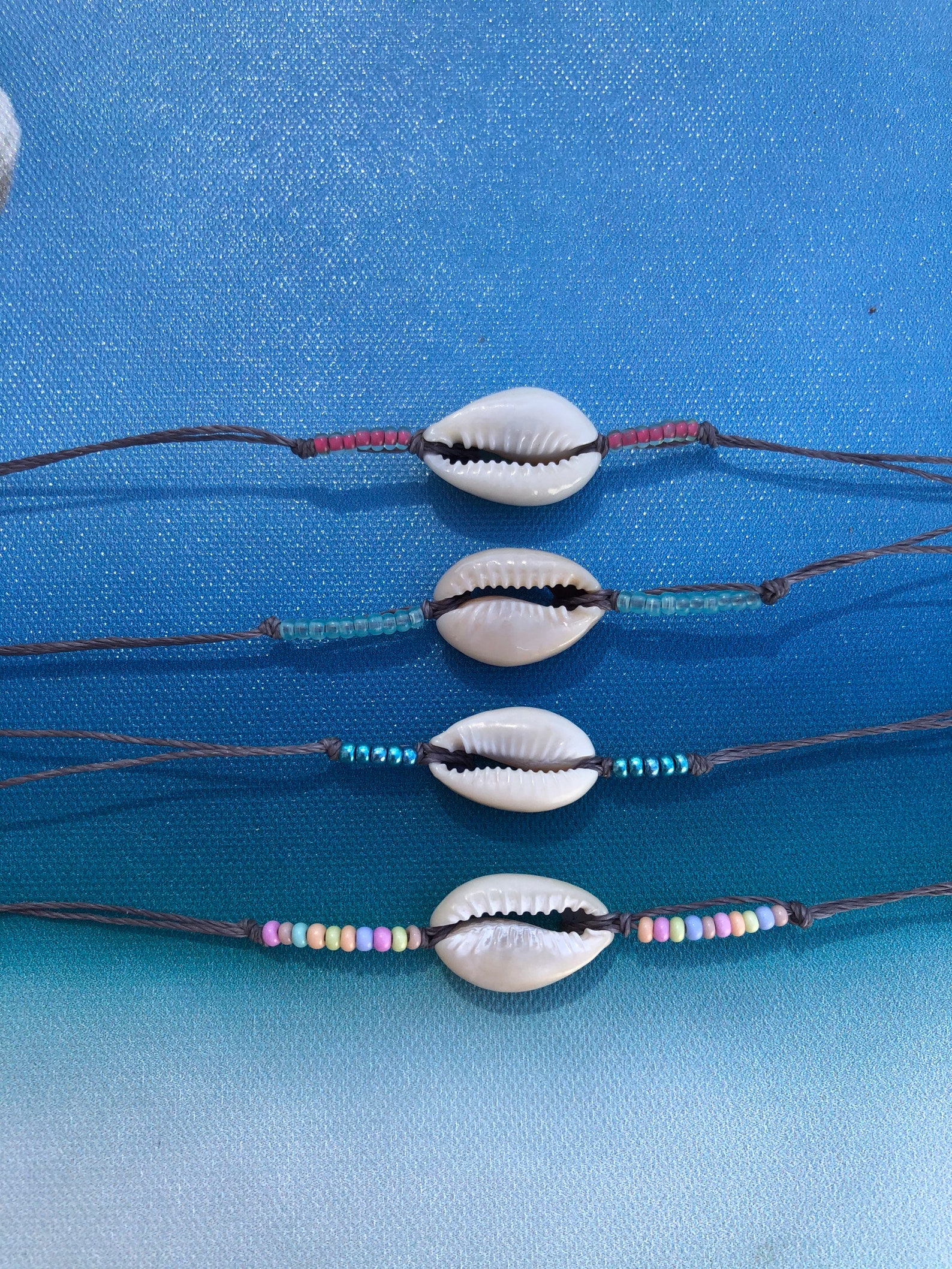 Bracelet Kauri Bracelet Shell Bracelet Different - Etsy UK