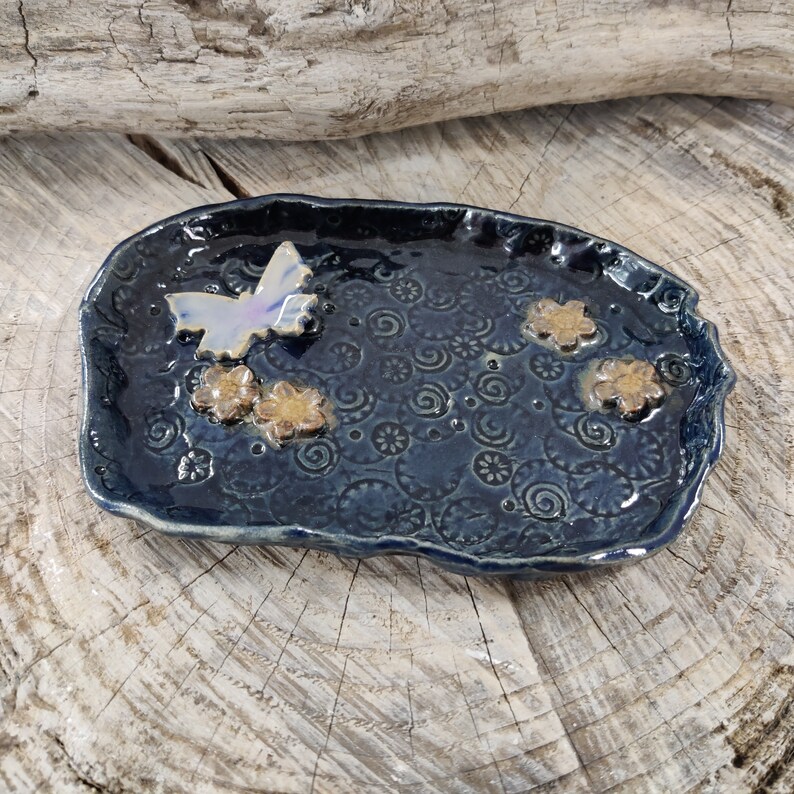 Ceramic Bee Bath Garden Bird Bath Handmade in Wales - Etsy