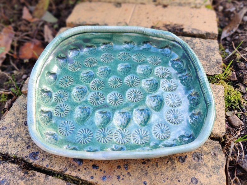 Ceramic Bee Bath Garden Bird Bath Handmade in Wales - Etsy UK