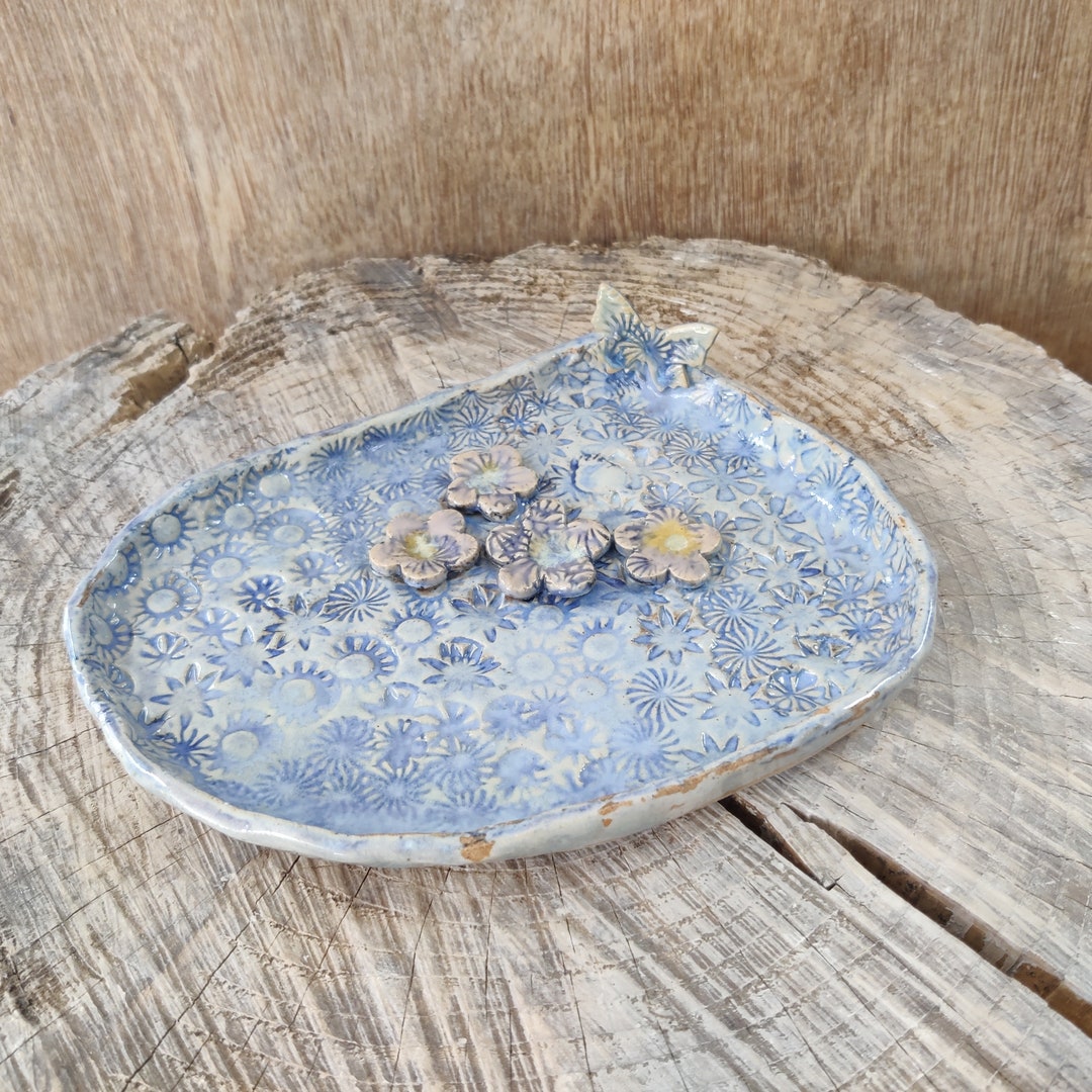 Ceramic Bee Bath Garden Bird Bath Handmade in Wales - Etsy
