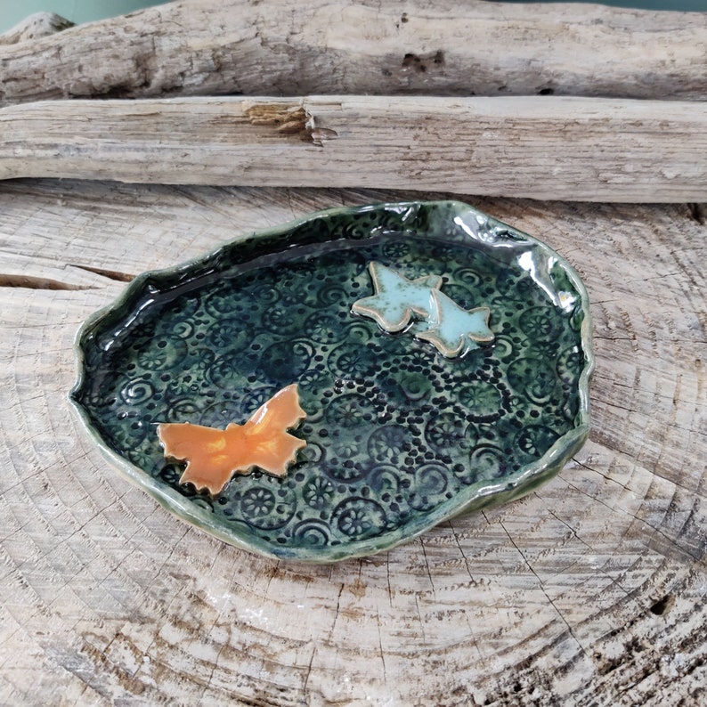 Ceramic Bee Bath Garden Bird Bath Handmade in Wales - Etsy