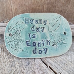 Ceramic Garden Flower Sign | Yard Art | Door Decoration | Handmade in ...