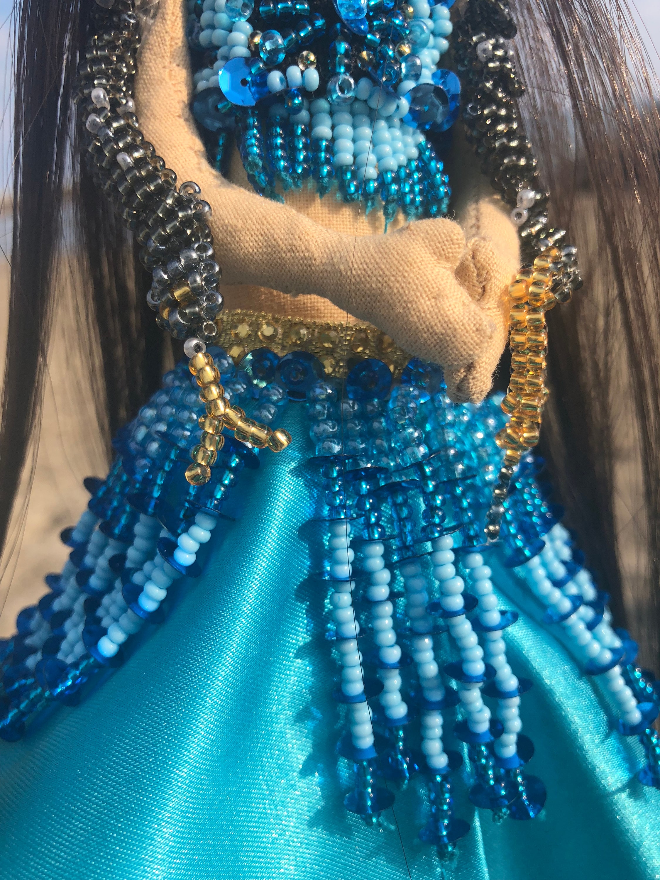 Soft Doll Soft Barbie Type Interior Doll Textile Doll East Theme Unique ...