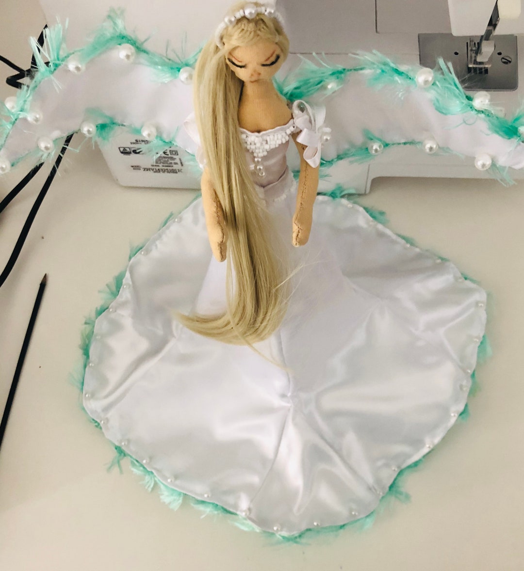 Soft Doll Soft Barbie Type Interior Doll Textile Doll Spring Theme ...