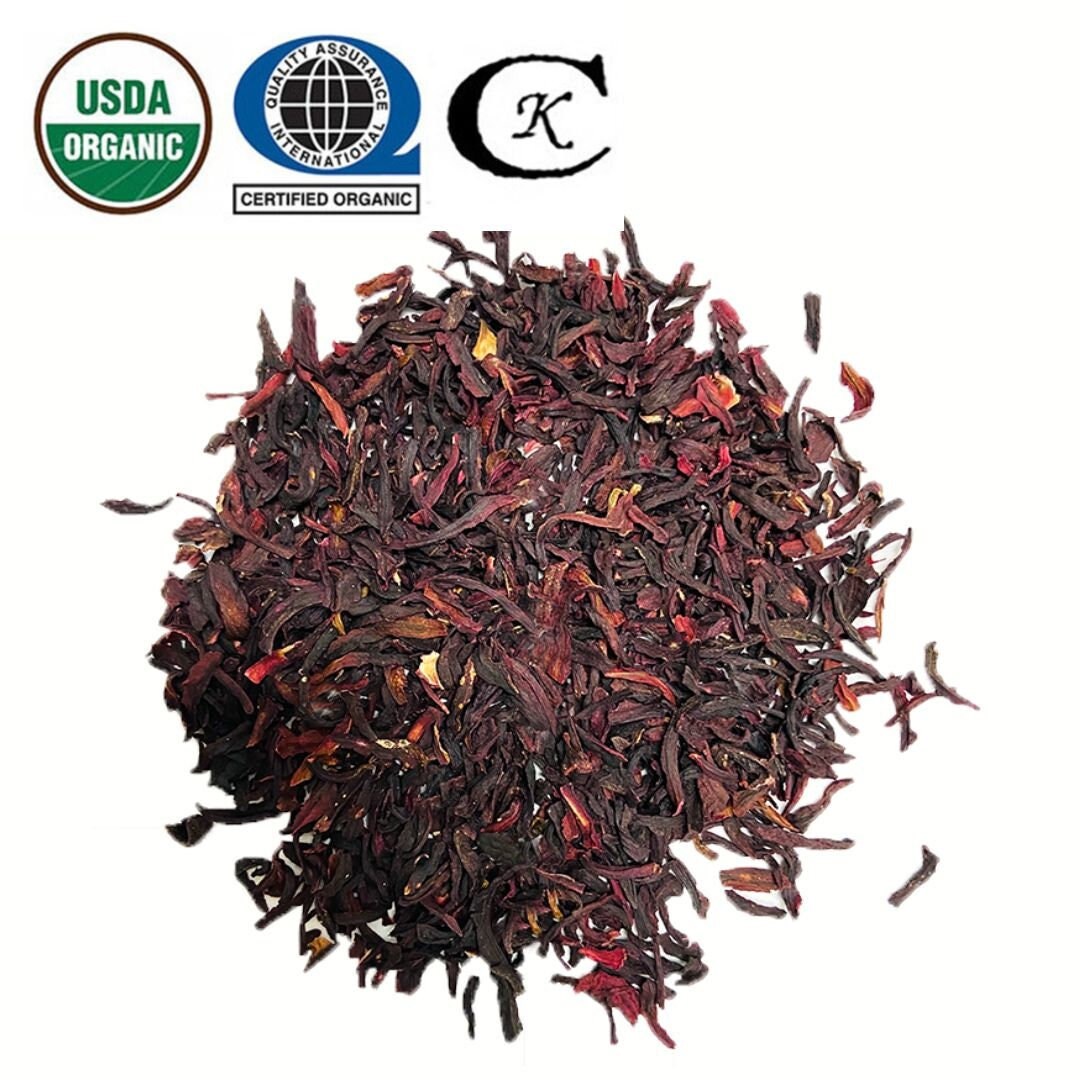 Organic Dried Hibiscus Flowerscut & Sifted/hibiscus Sabdariffa/healthy Herbal Flower Floral ...