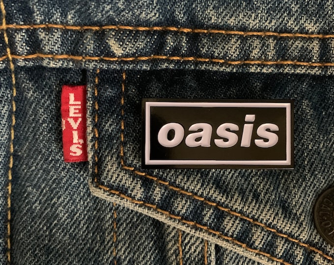 Oasis Logo Enamel Pin | Original Decca OG 90s, Morning Glory ...