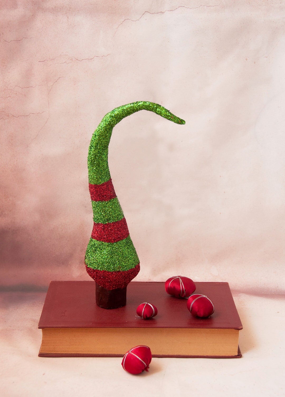 Big Paper Mache Grinch Christmas Tree Grinch Decor - Etsy