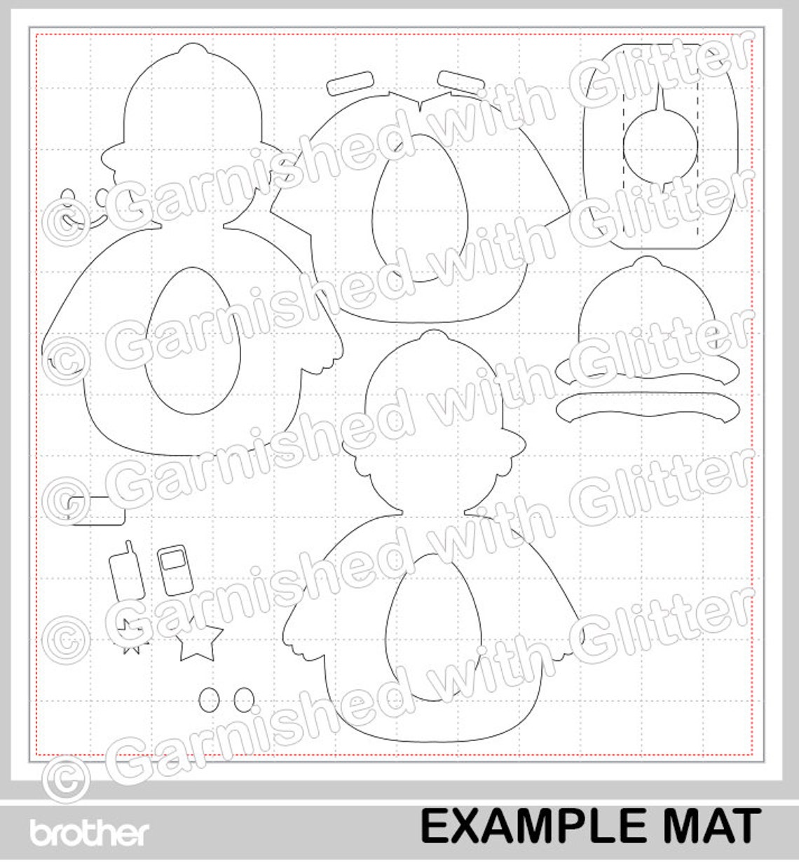 Police Confectionery Holders Digital Download Cutting Files - Etsy