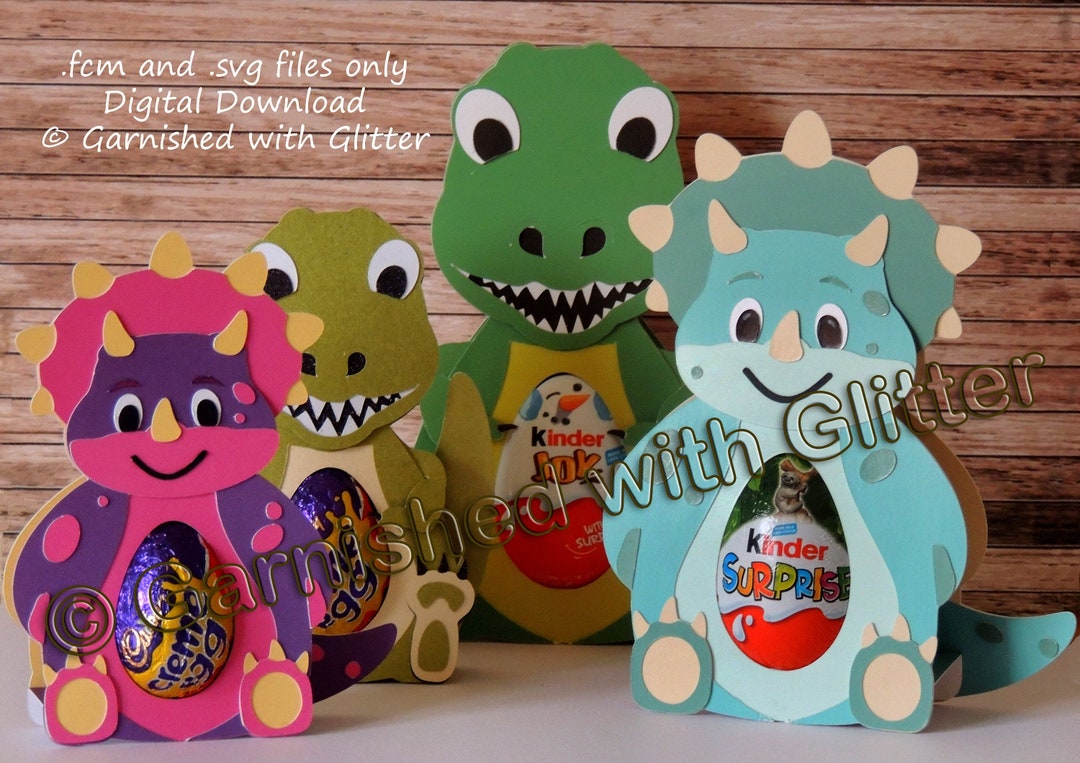 Dinosaur stegosaurus/trex Digi Download Cutting - Etsy