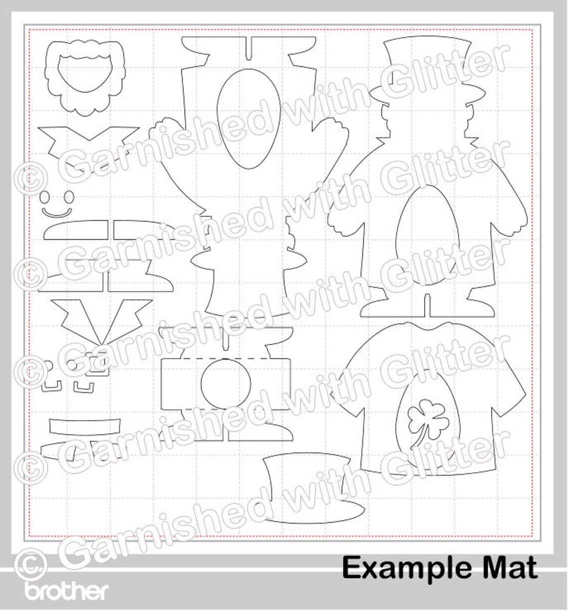 Leprechaun/pot of Gold. Digital Download Cutting Files. - Etsy