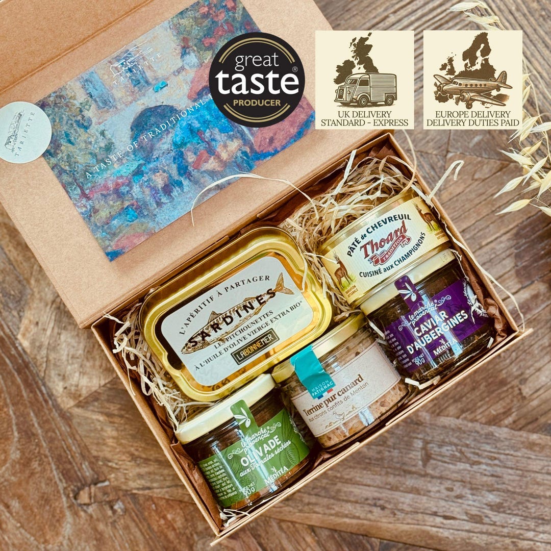 Terroir French Food Gift Box | Savoury Delights From Provence | Artisan ...
