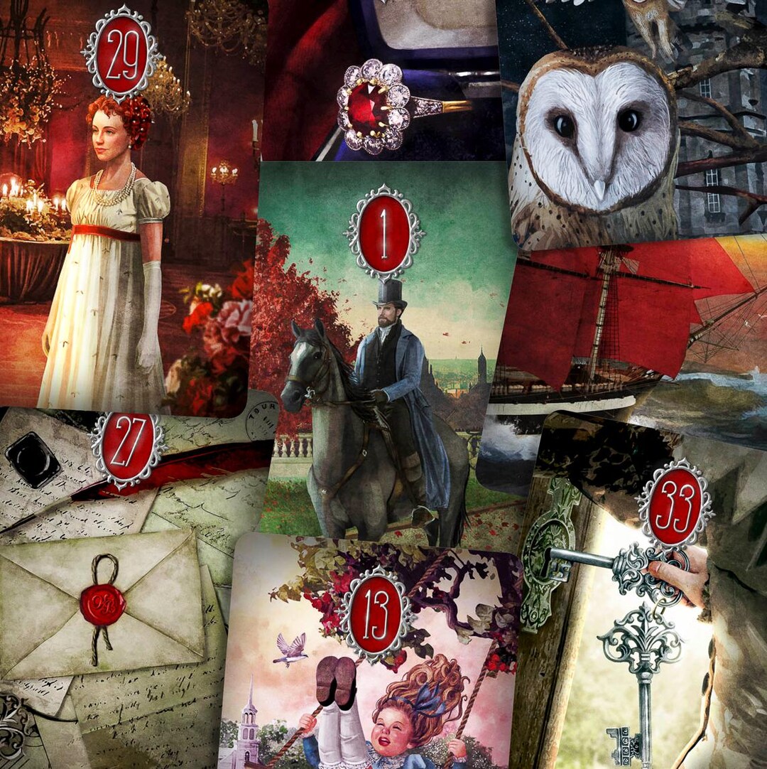 Grand Avenue Lenormand Card Deck - Jane Austen Style - Old London - Etsy UK