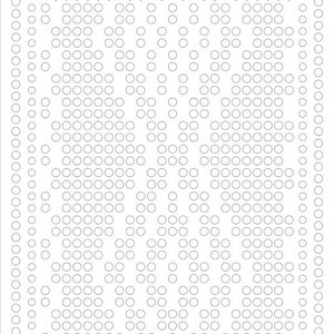20 DIGITAL Punch Cards for Knitting Machines 24 Brother Singer SVG for ...