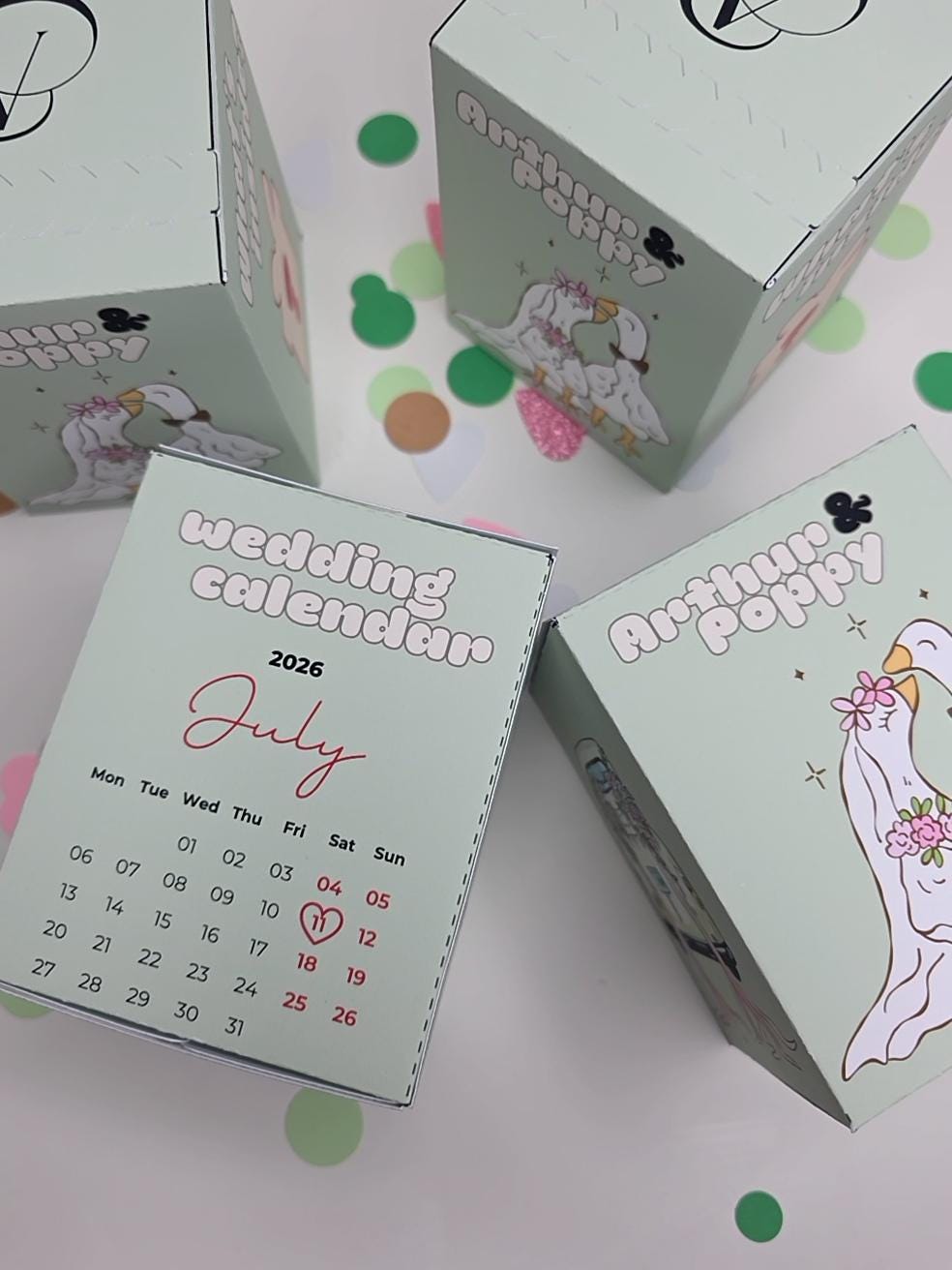 Custom Blind Boxes for Wedding, Baby Shower, Birthday Favors H10.5cm X ...