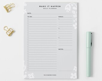 To Do List Pad | Etsy