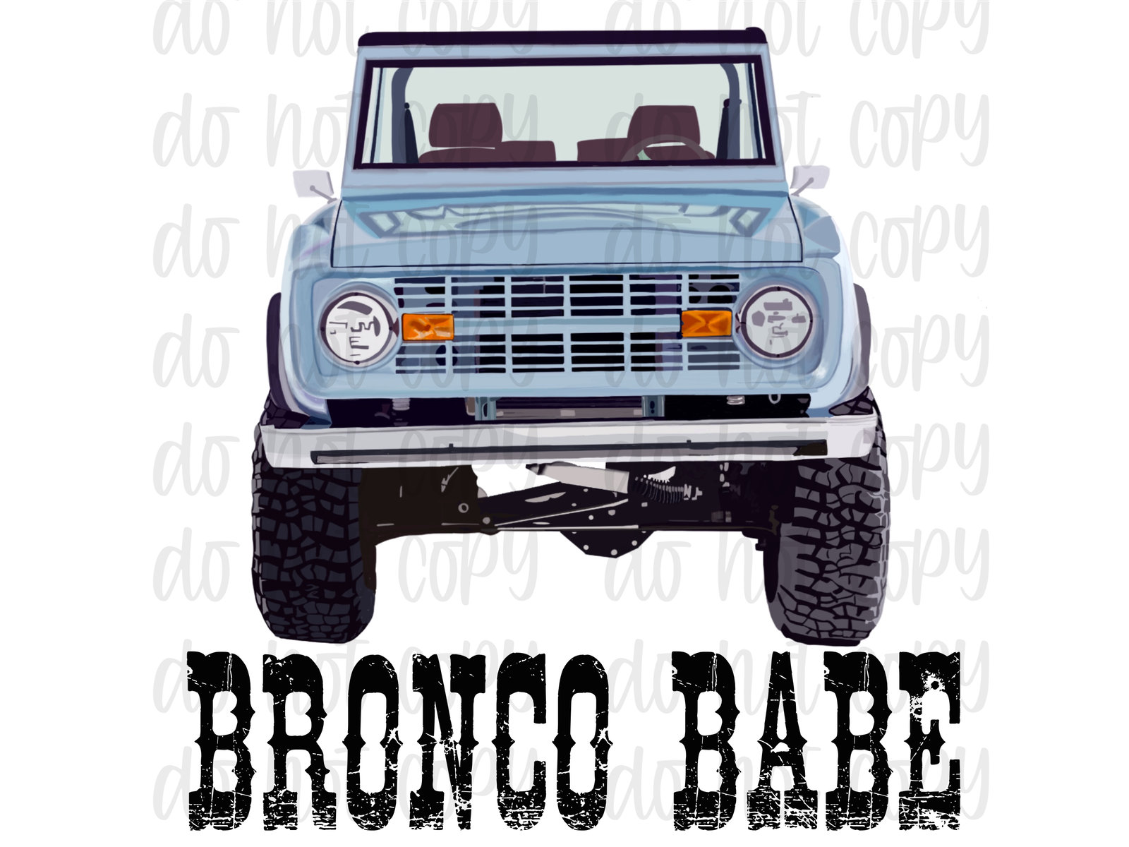 Bronco Babe - Etsy