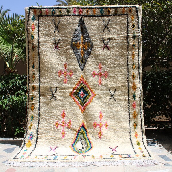 Pink Moroccan Rug - Etsy