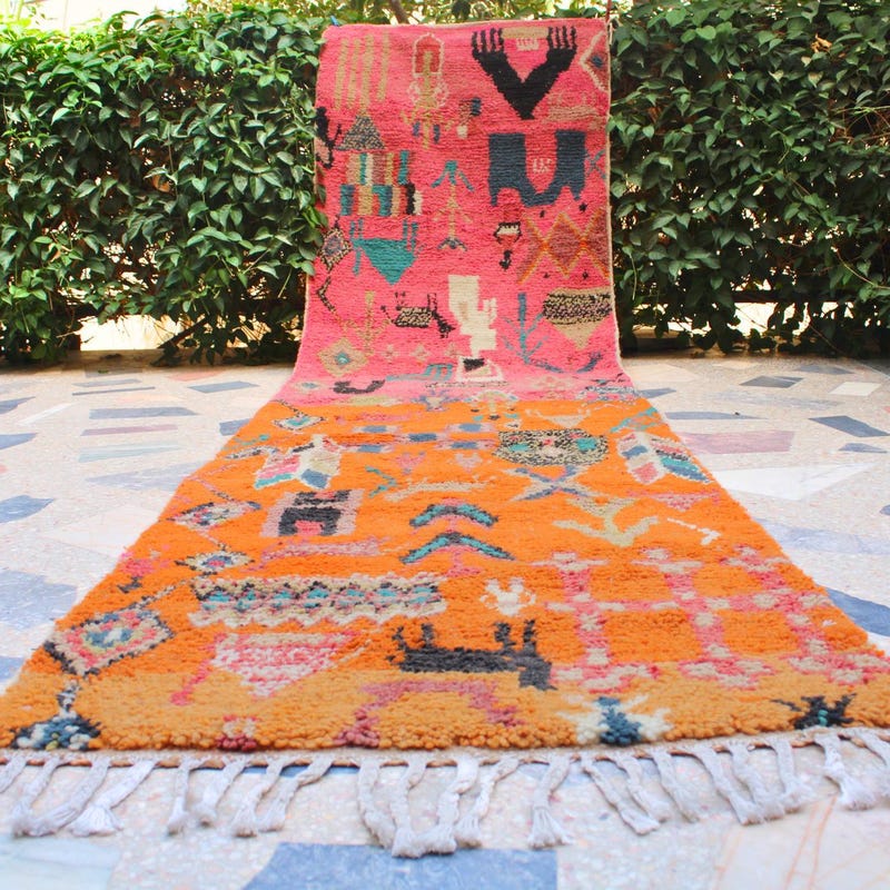 Moroccan Rug Runner - Etsy