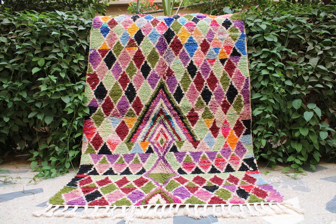 Pink Morroccan Rug 3x5 Berber Teppich Moroccan Rug Small - Etsy