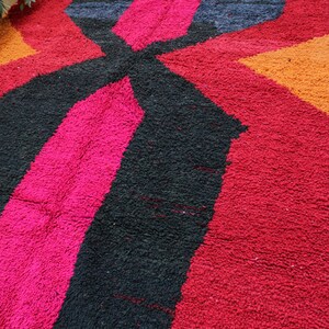 Colorful Moroccan Rugs, Large Berber Rug, Beni Ourain Rug 8x10 ...