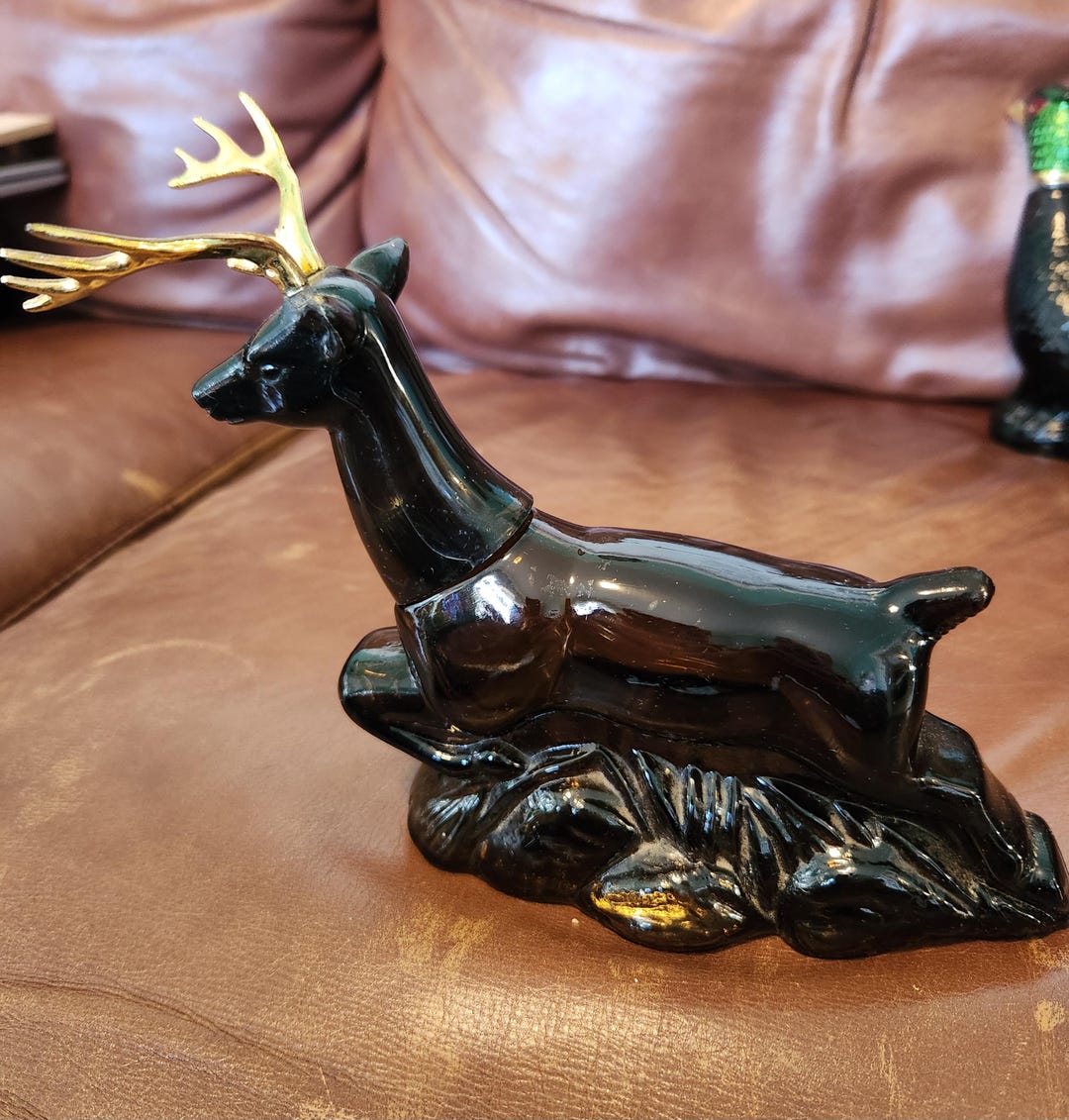 Vintage Avon Decanter, Ten Point Buck - Etsy