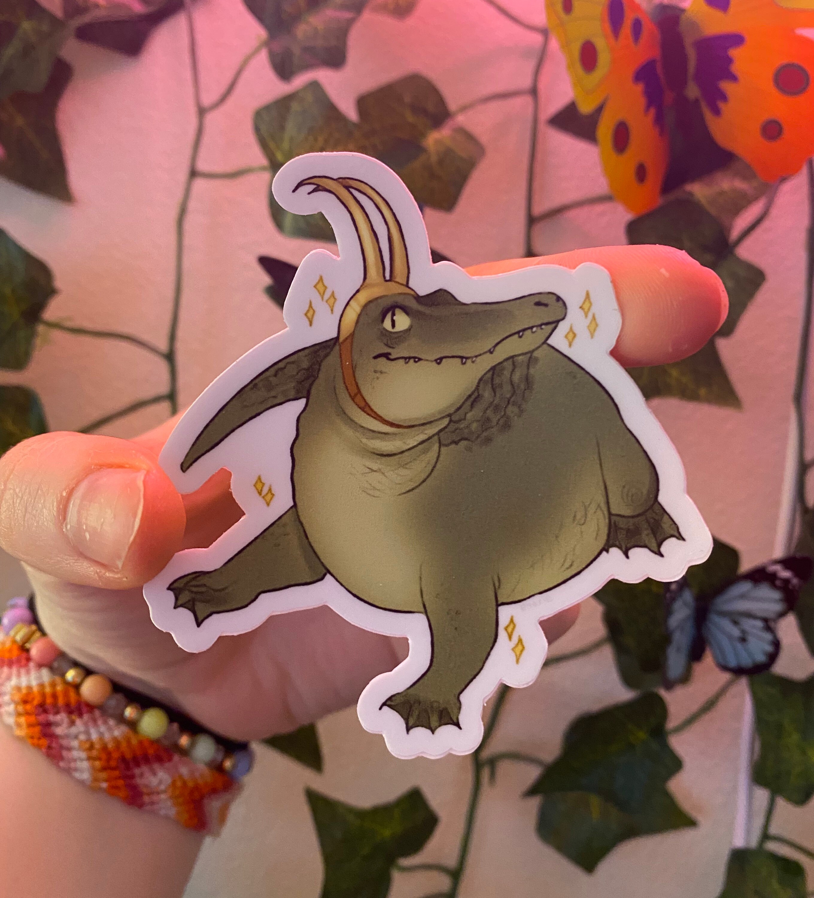 Alligator Loki Variant Sticker - Etsy