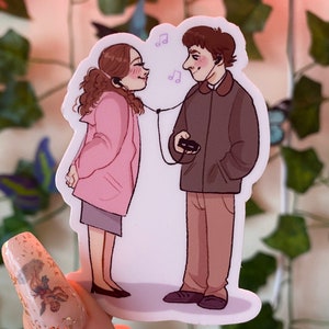 Jim and Pam / the Office Sticker - Etsy