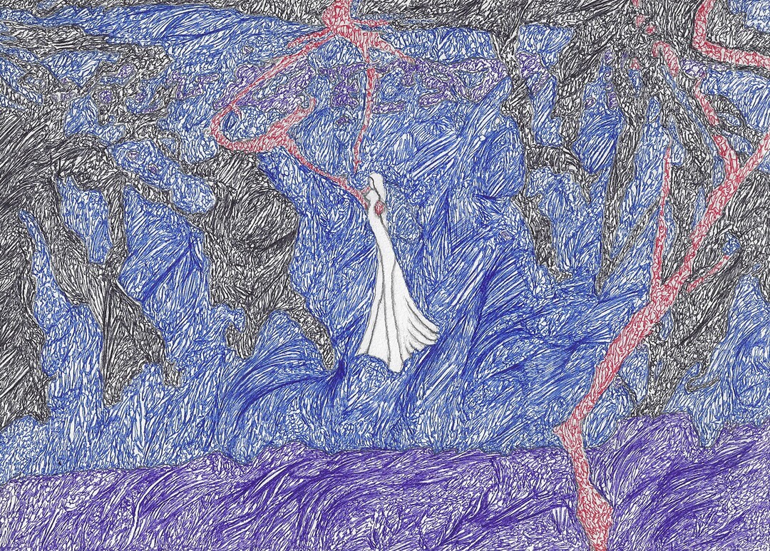 Discerning Individualism Original 11in. X 7.875in. Unframed Pencil Acid ...