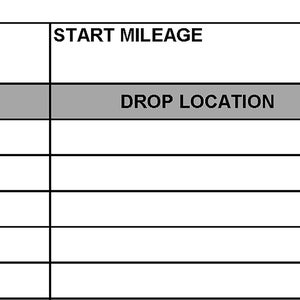 Gig Chart (30 Rows) - Etsy