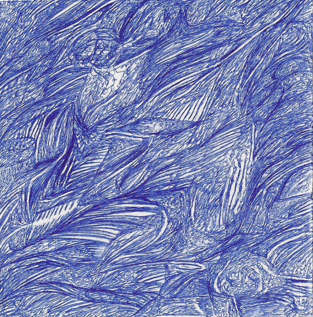 Crooked Corners Original 4.125in. X 4.125in. Unframed Acid Free Ink ...