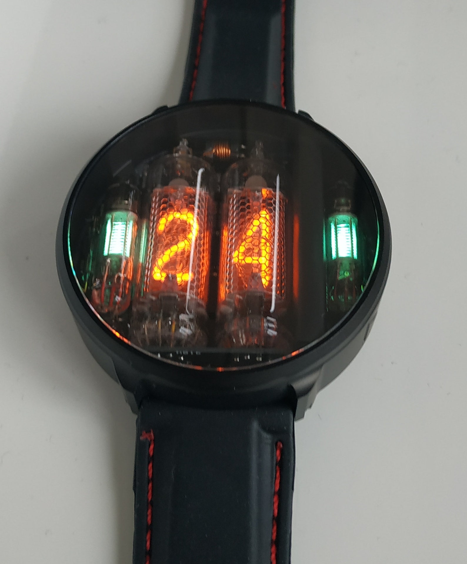 NIWA Nixie Watch. IN-16 Tubes. Black Case. Wristwatch for Him. - Etsy