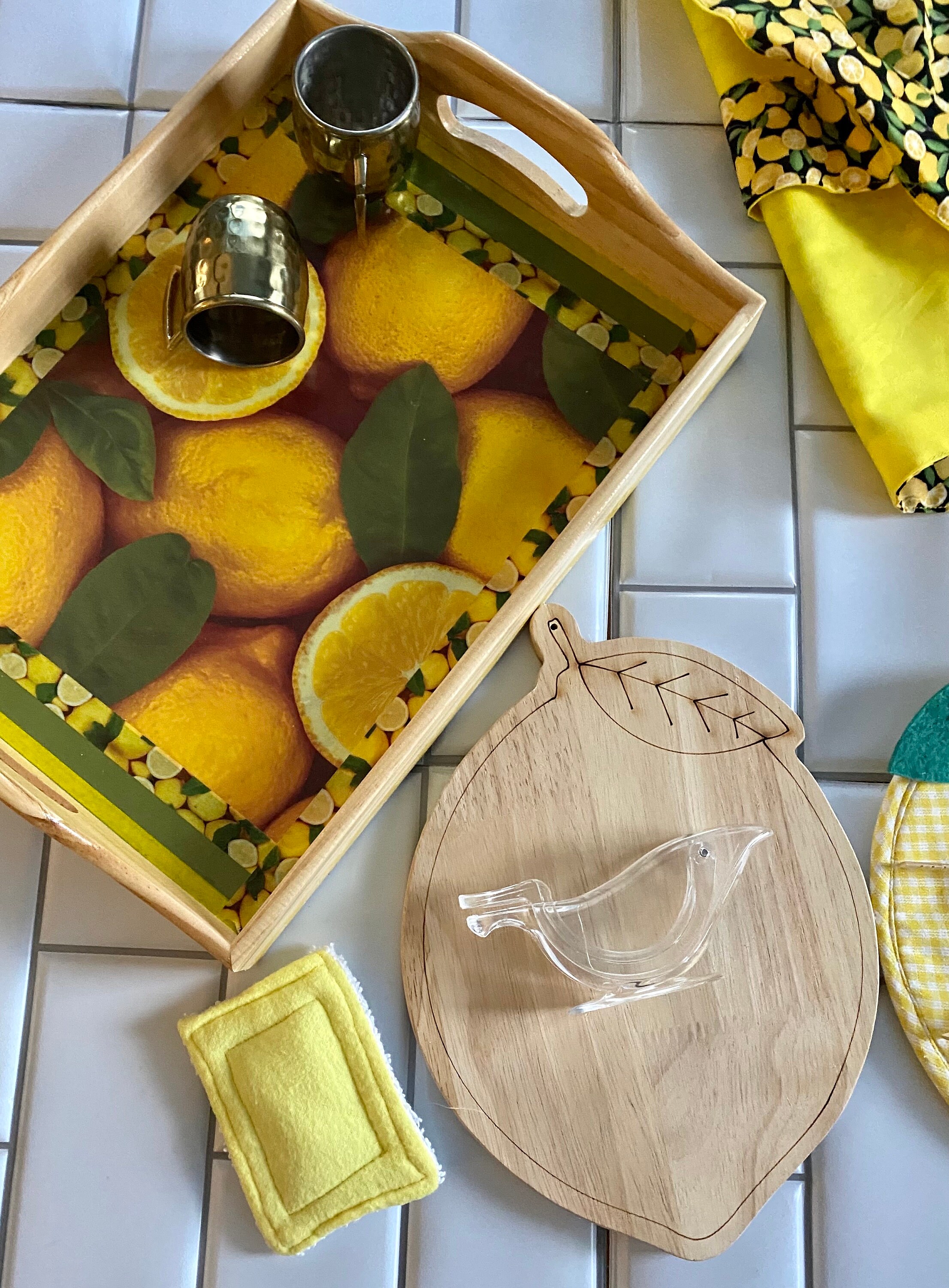 Montessori Lemon Squeezing Material Food Prep Work - Etsy
