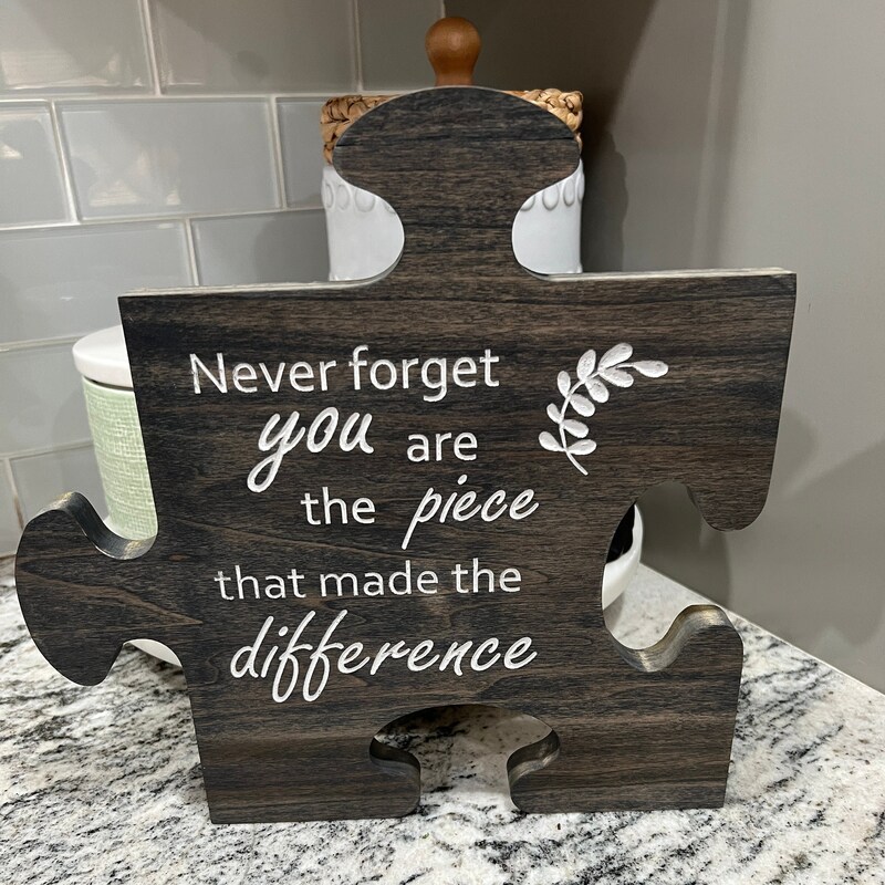 Piece That Made a Difference - Etsy