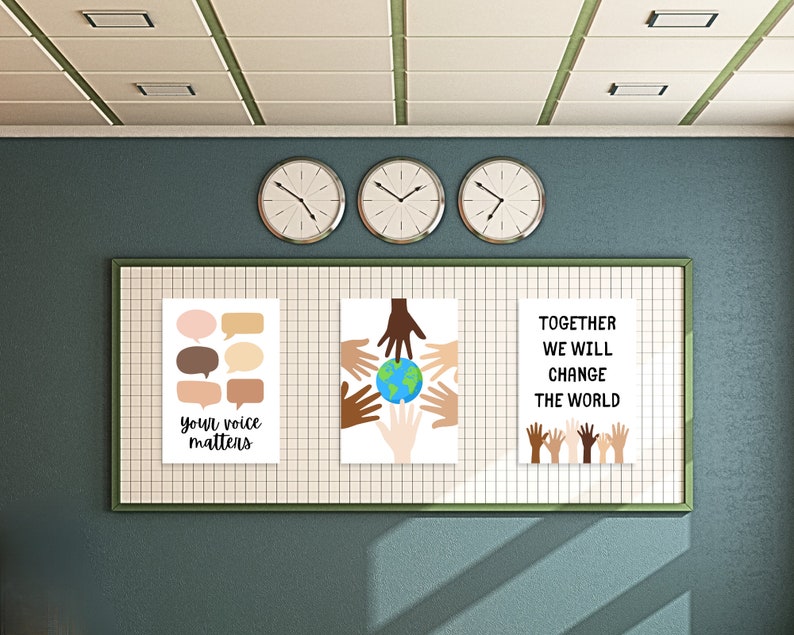 Diversity Poster Bundle | Equal Rights Printable Art | Inclusive ...