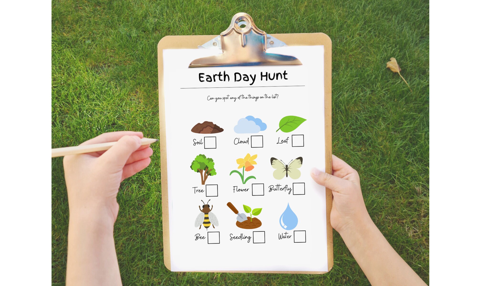 Earth Day Hunt | Planet Earth Scavenger Hunt for Kids | Printable Earth ...