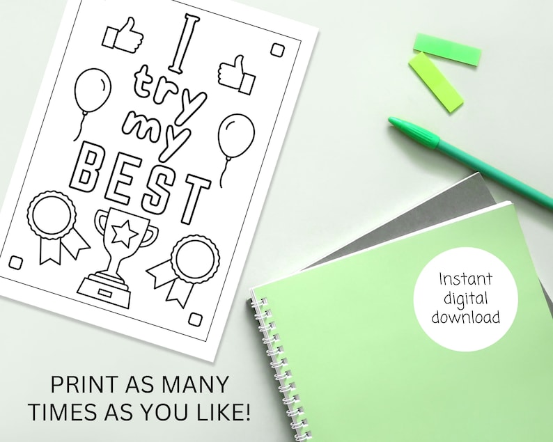 Positive Affirmation Colouring Pages | Mindfulness Colouring Sheets ...