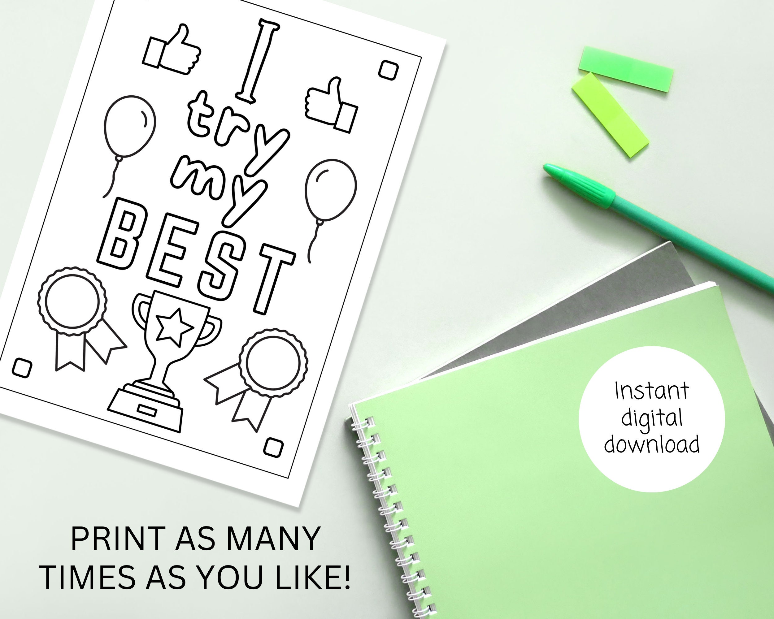 Positive Affirmation Colouring Pages | Mindfulness Colouring Sheets ...