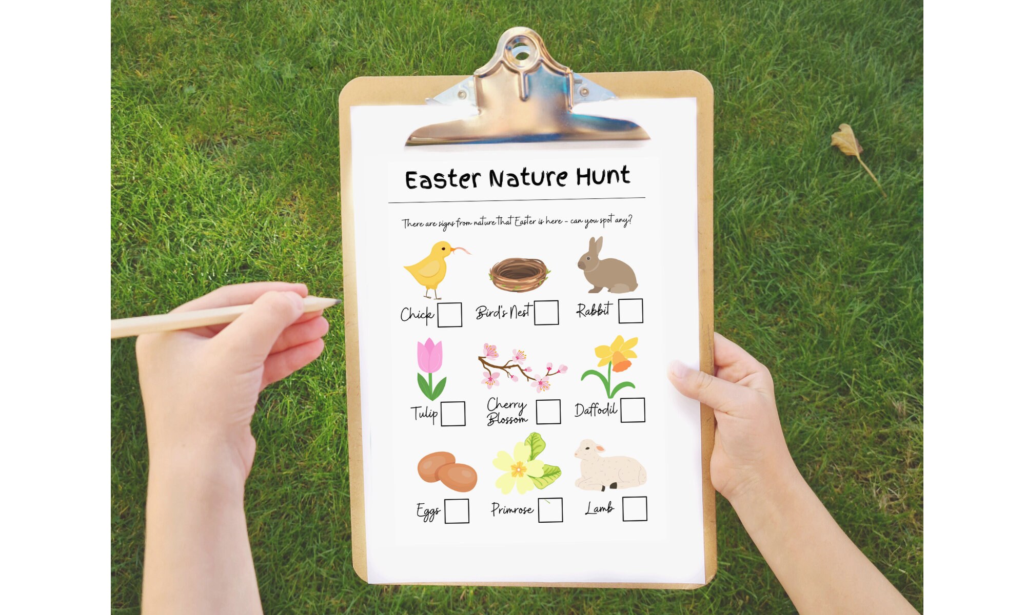 Easter Scavenger Hunt | Printable Easter Hunt | Spring I-spy Game ...