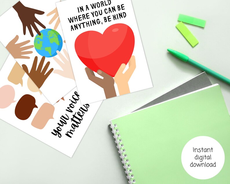 Diversity Poster Bundle | Equal Rights Printable Art | Inclusive ...