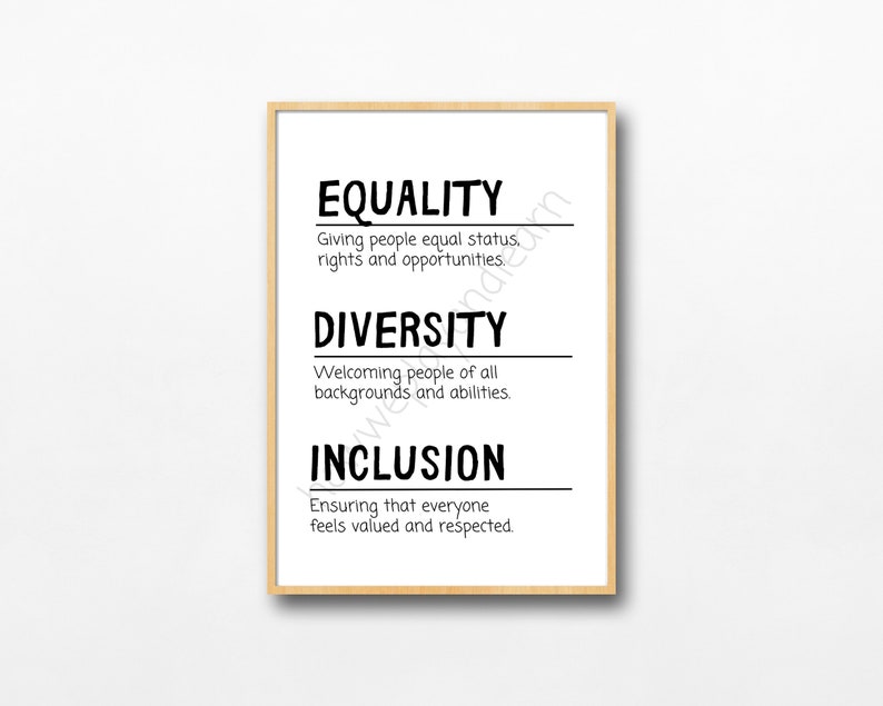 Inclusion Poster Bundle SEN Autism Spectrum Posters - Etsy