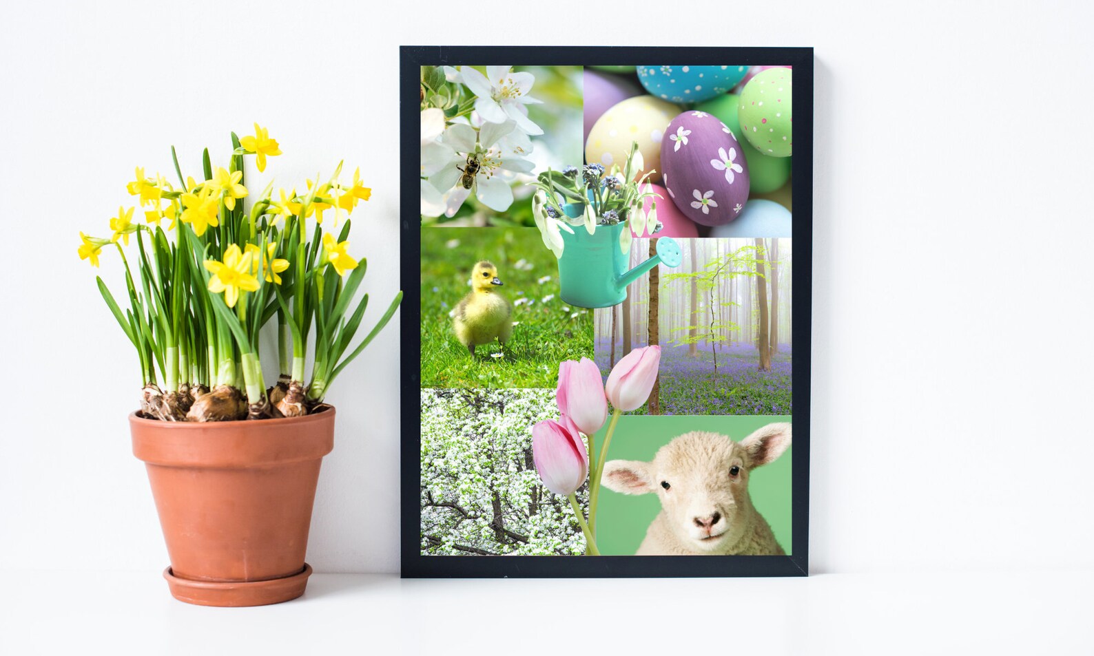 Seasons Photo Collage Posters | Printable Posters of Spring, Summer ...