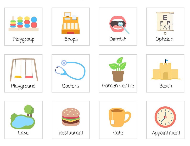 Childrens Weekly Planner | Visual Timetable | Autism Daily Routine ...