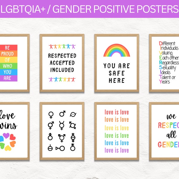 Bi Pride Poster - Etsy